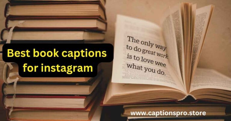 220+ Best Book Captions For Instagram In 2025 - Captions Pro