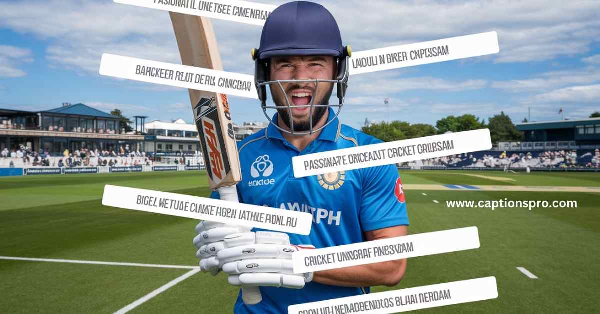 250+ Best Instagram Bio For Cricket Lovers - Captions Pro