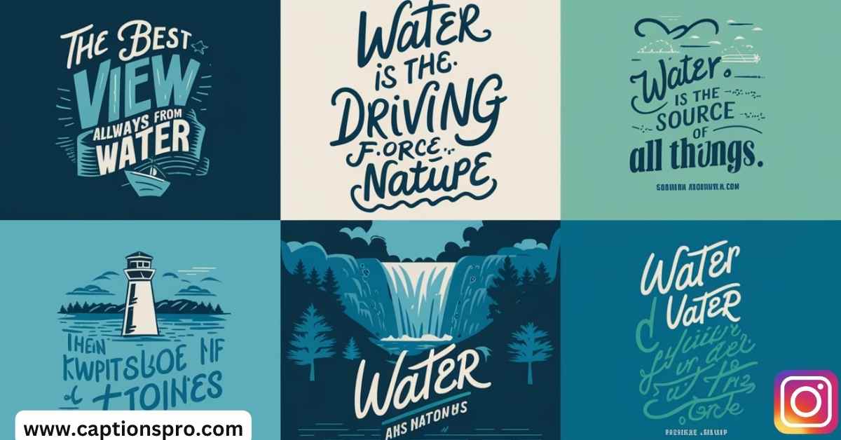 200+ Best Water Captions For Instagram In 2025 - Captions Pro