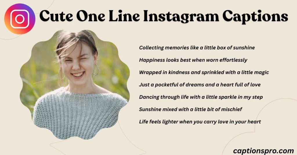 500+ Best One Line Captions For Instagram 2025 - Captions Pro