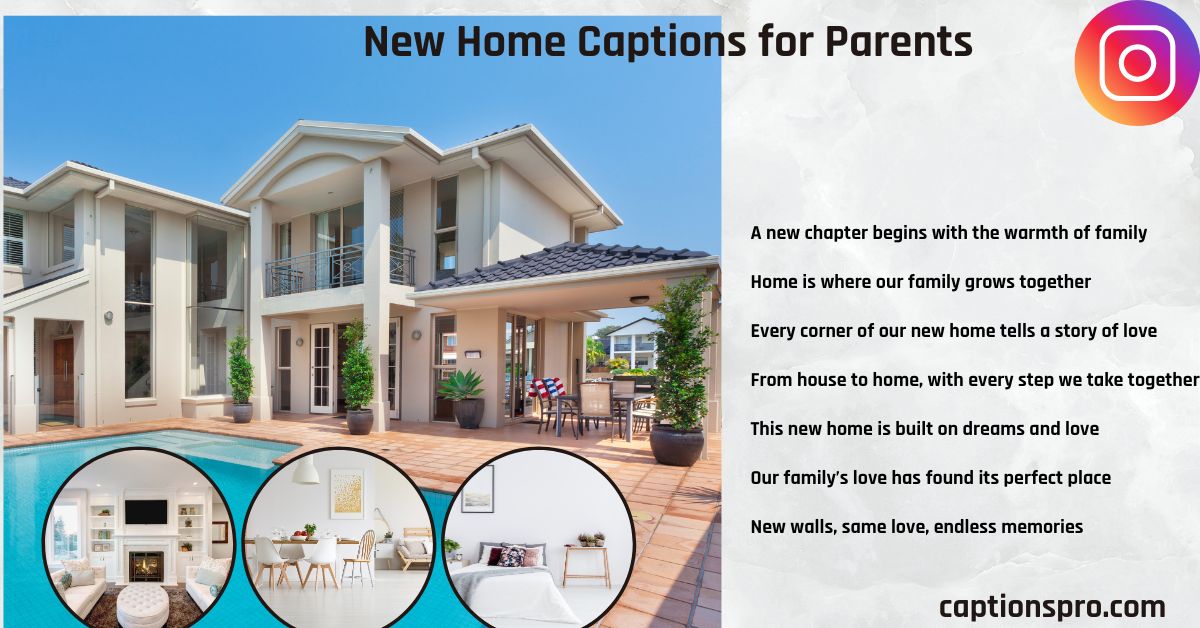 370+ Best Home Captions For Instagram 2025 - Captions Pro