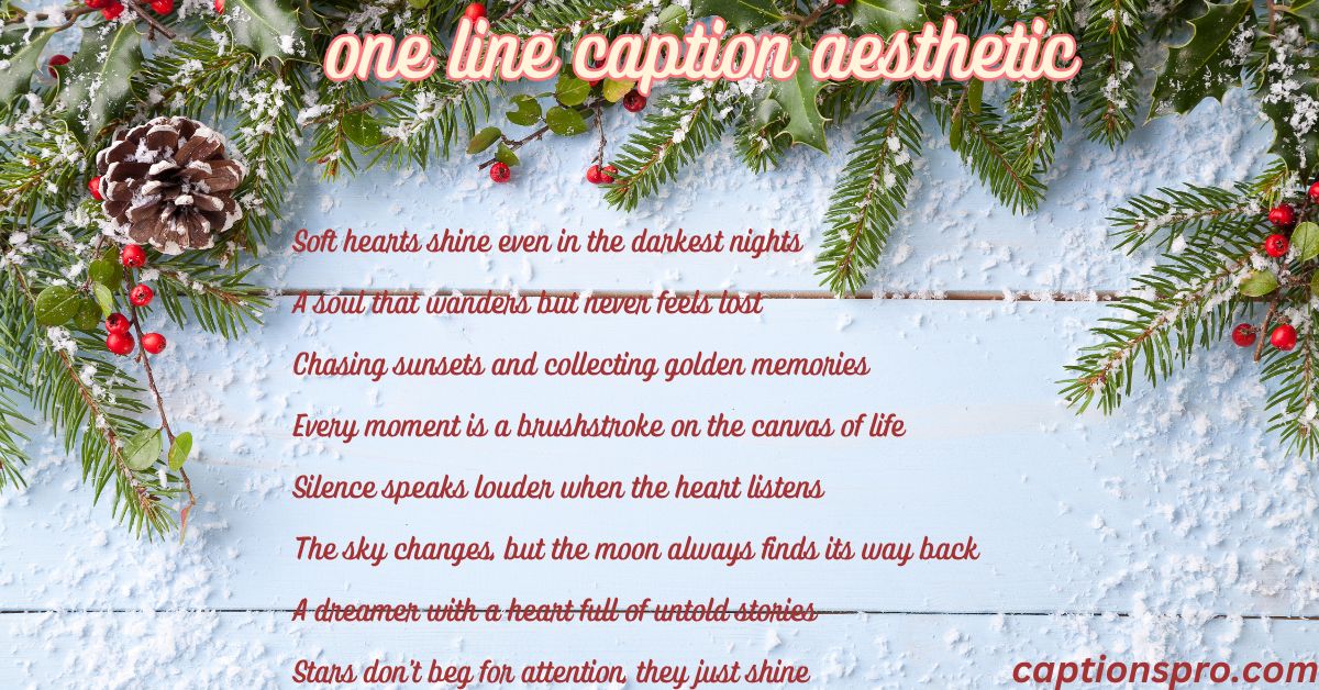 500+ Best One Line Captions For Instagram 2025 - Captions Pro