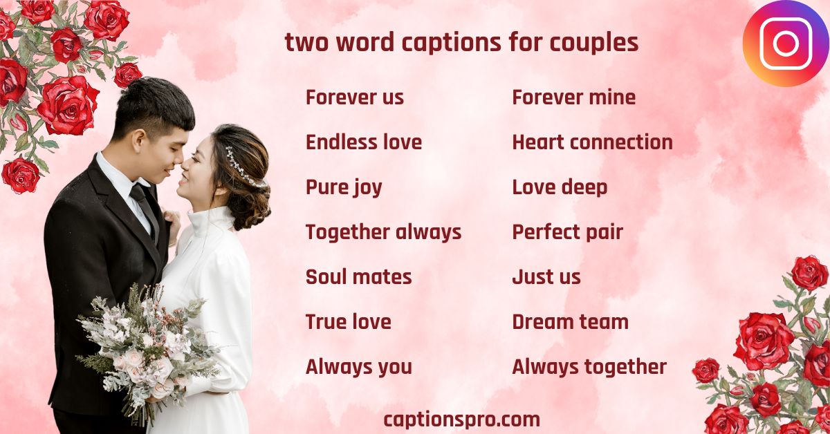690+ Best Two Word Captions For Instagram 2025 - Captions Pro
